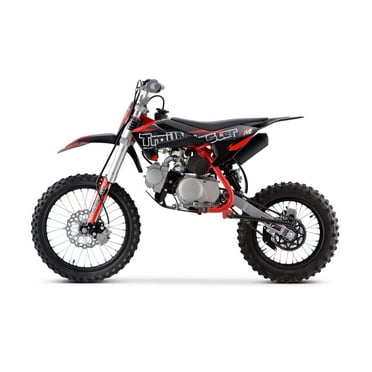 125cc Apollo DB-X19 Dirt Bike, Manual Clutch with Headlights, High ...