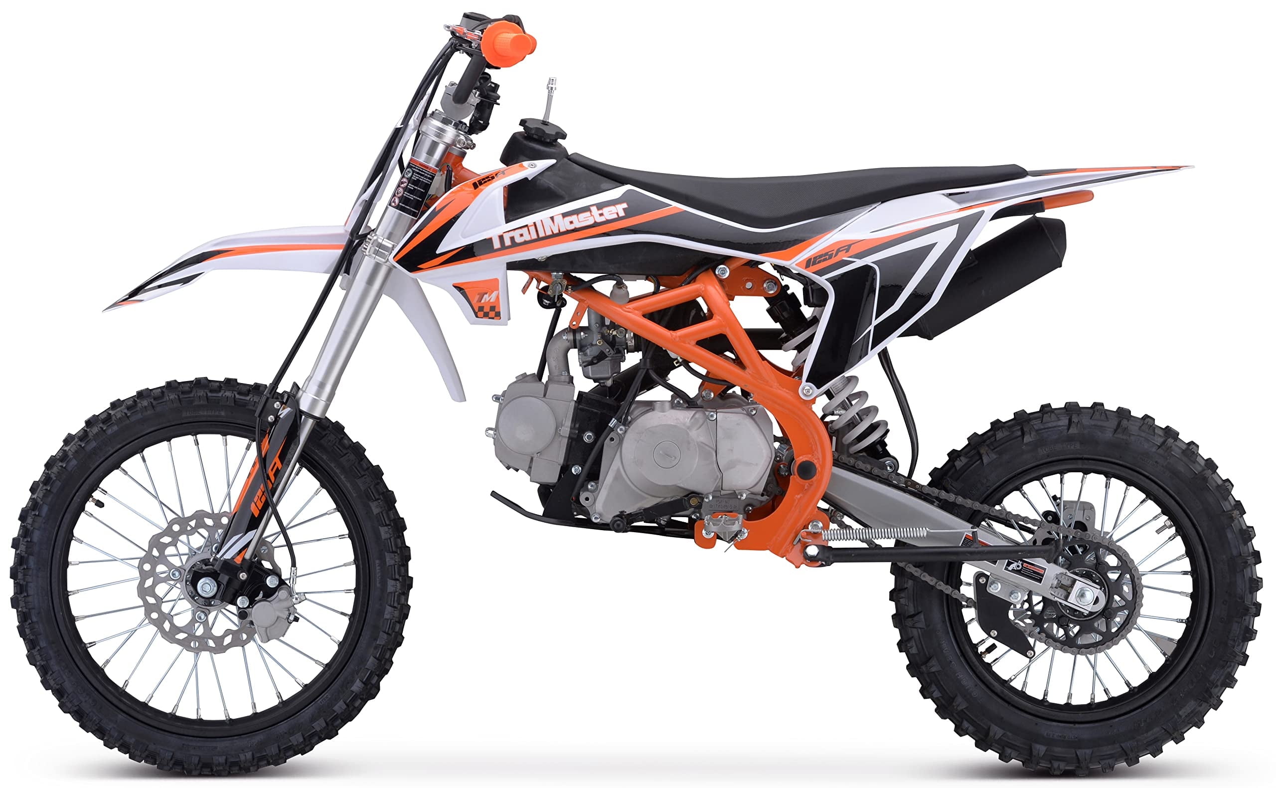 Trailmaster TM29 Dirt Bike Electric Start, Extended Frame, 17 inch ...