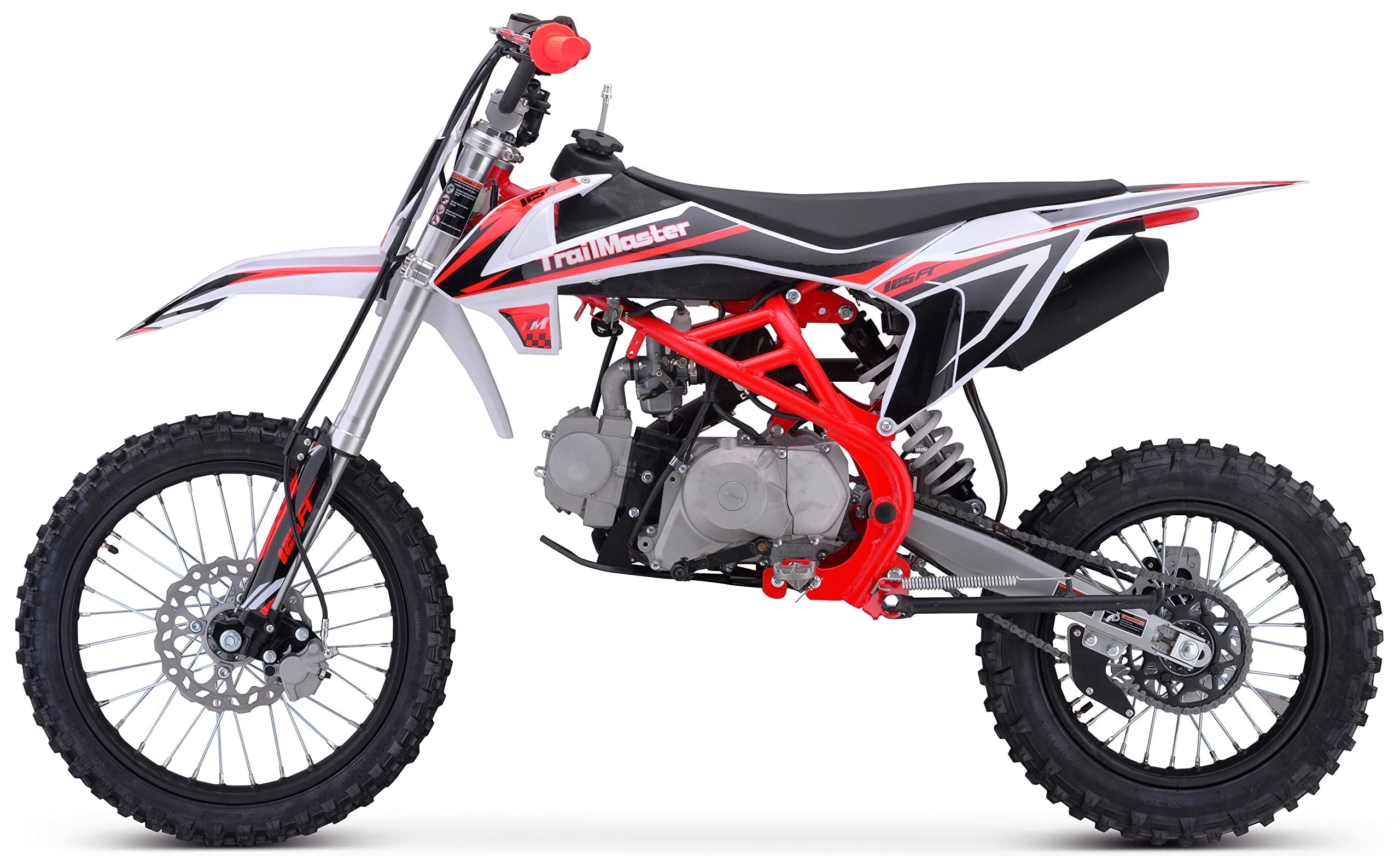 Trailmaster TM29 Dirt Bike Electric Start, Extended Frame, 17 inch ...