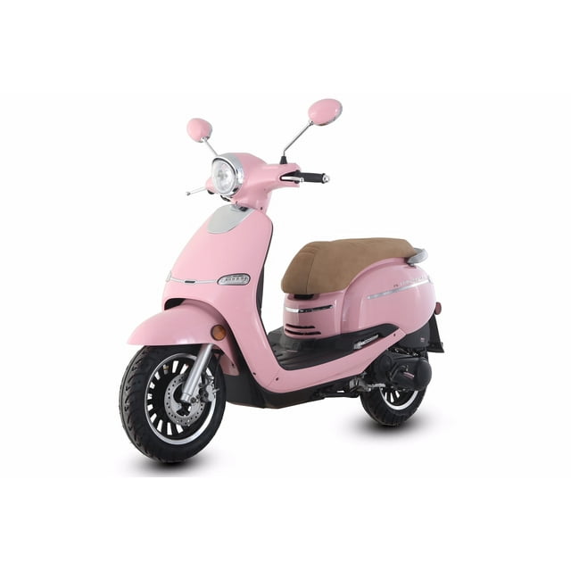 Trailmaster Turino 50, 49.6cc Gas Powered Scooter, Automatic CVT ...
