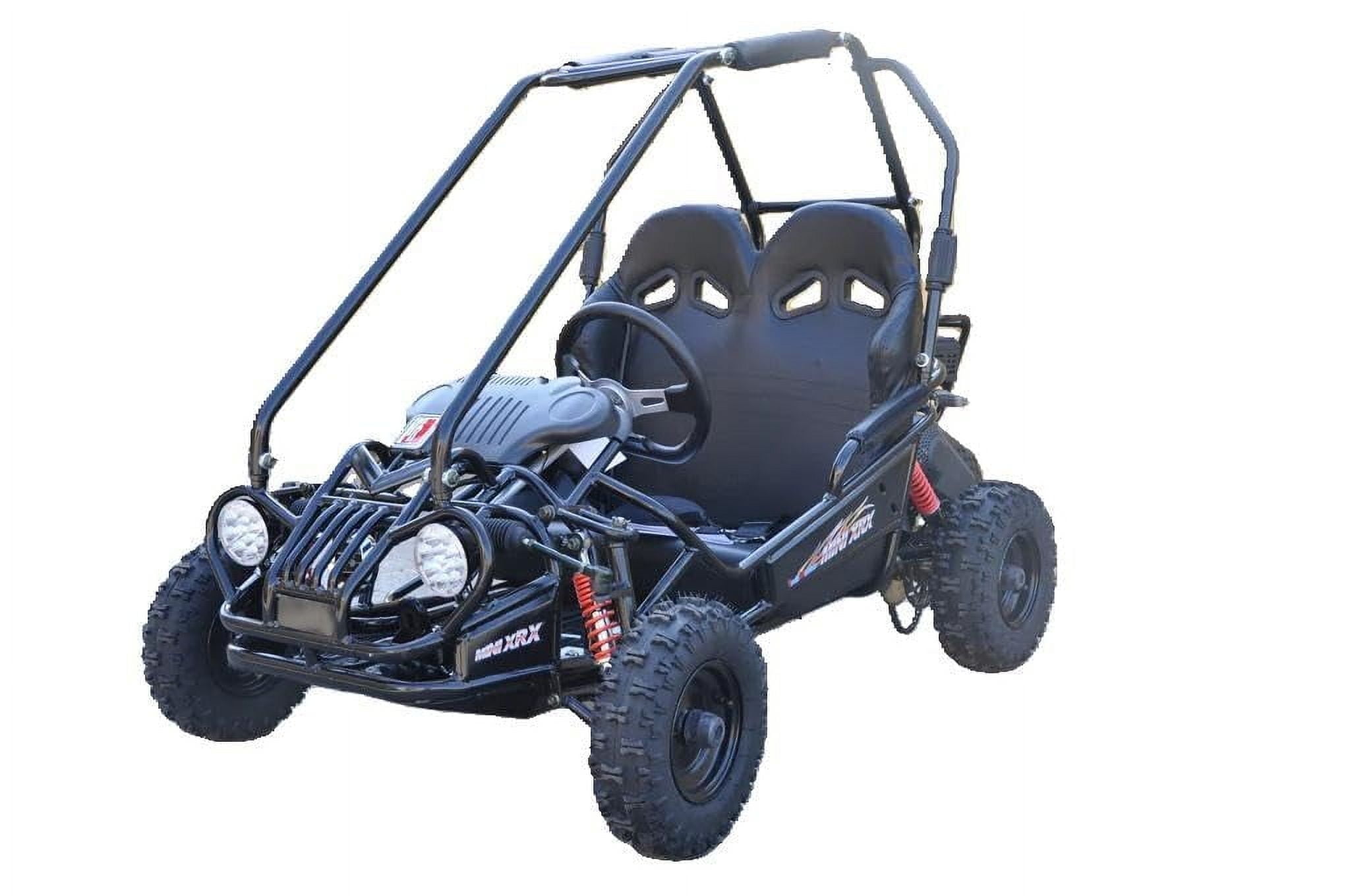 Trailmaster Ultra Mini XRX+ Go Kart Buggy, High Back Seats, Adjustable ...