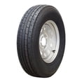Trailquest 15" 10 ply Radial Trailer Tire & Wheel - ST 225/75R15 5 Lug ...