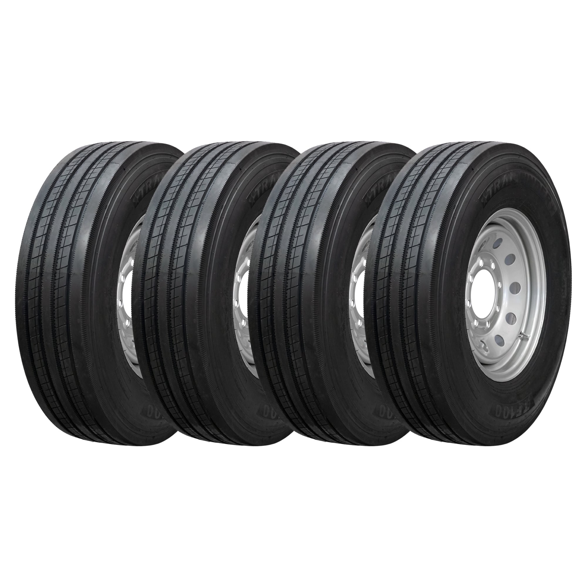 Trailquest 16" 14 ply Radial Trailer Tire & Wheel - ST 235/80 R16 8 Lug ...