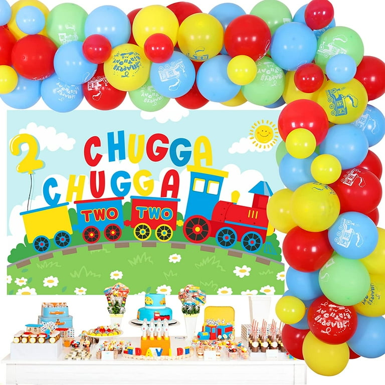 Train Theme Party Decorations Train Birthday Foil Balloon | Vehicle