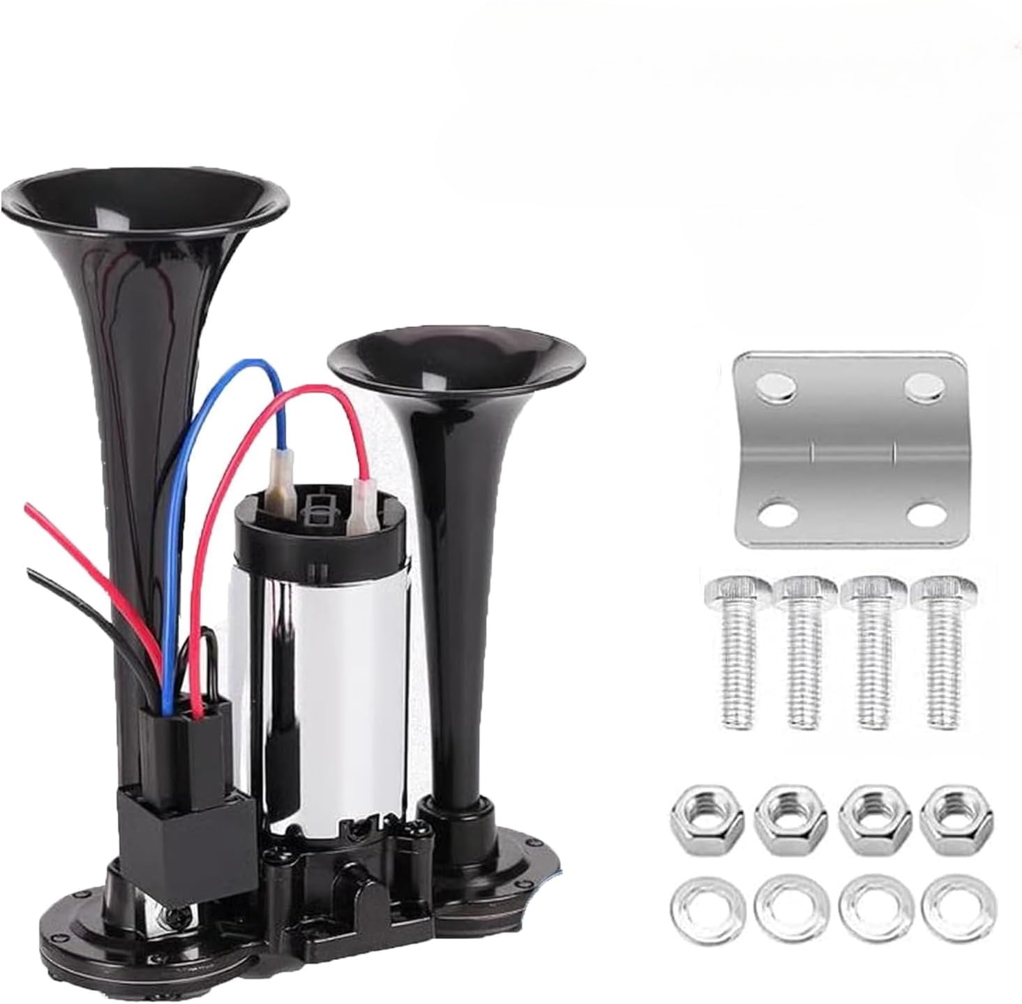 Train Air Horn for Truck Car, Super Loud Train Electric Horn Kit with ...