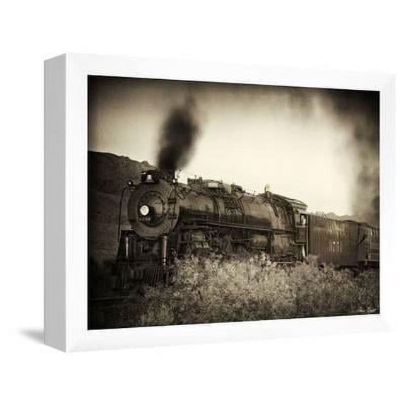 Train Arrival I, Transportation Framed Art Print Wall Art by David ...