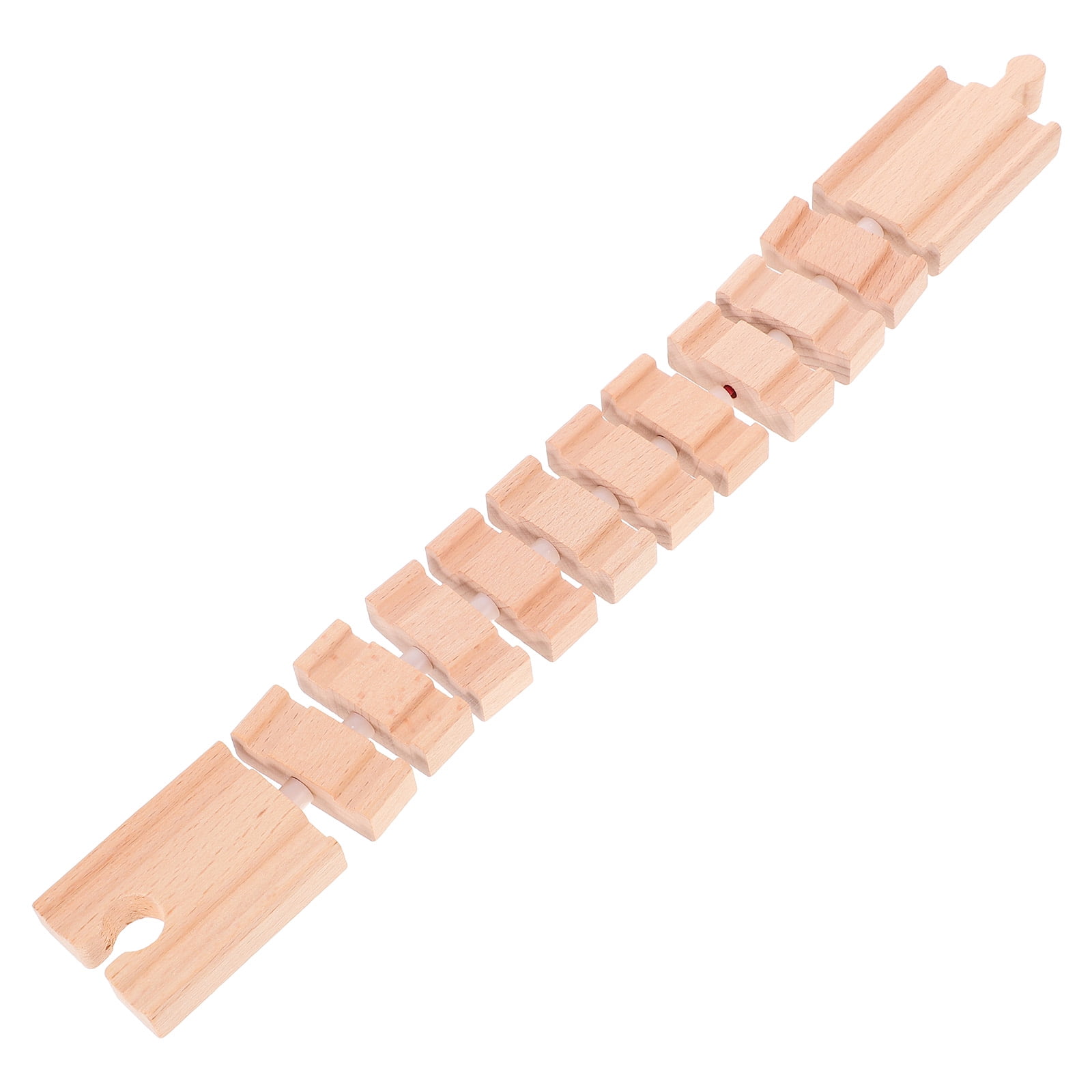 Train Bulk Track Twerking Toys Wooden Playthings DIY Train Tracks Xmas ...