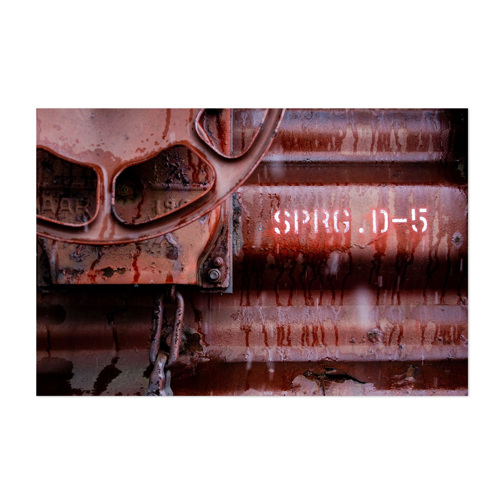 Train Car Close Up - Halifax Nova Scotia Canada Photography Rustic ...