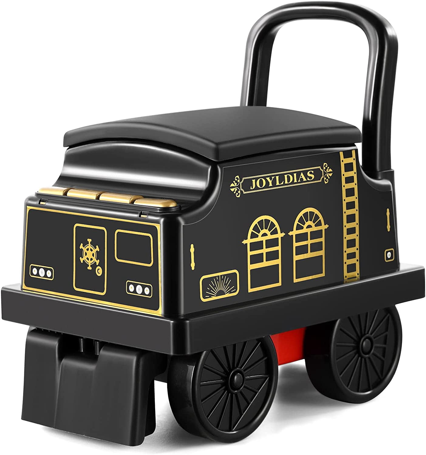 Train Carriage for JOYLDIAS Ride On Train with Music, Stories, Storage ...