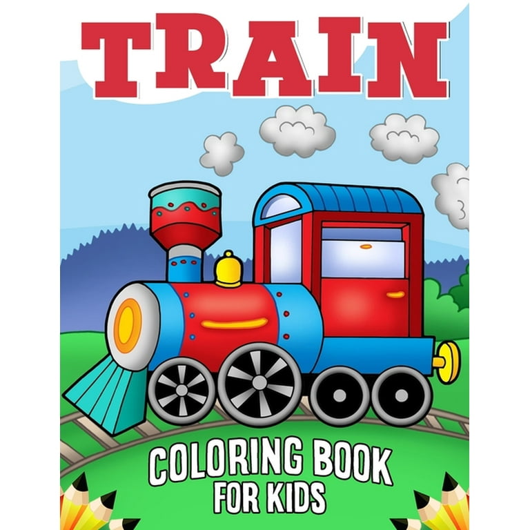 Train Coloring Pages For Kids