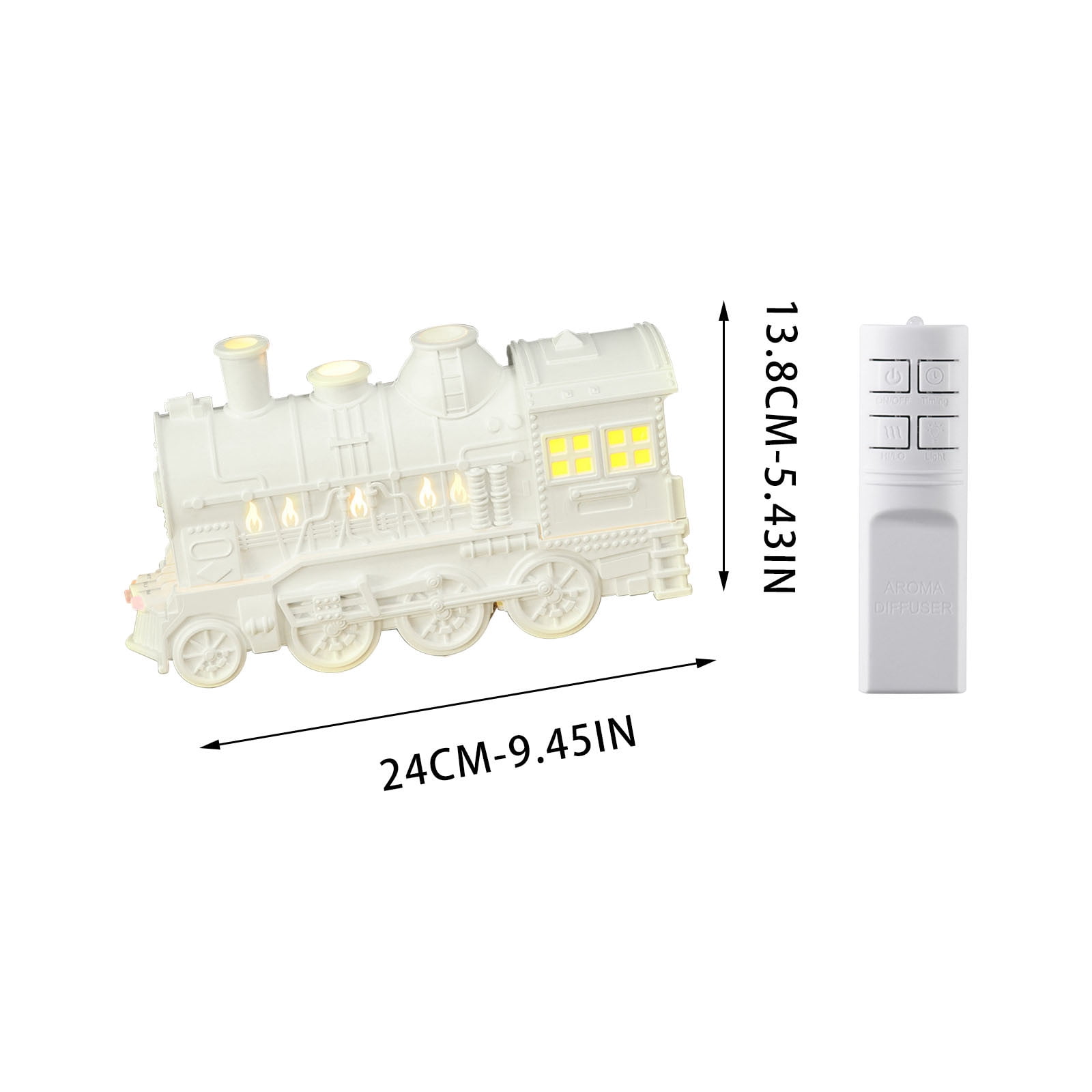 Train Cool Mist Humidifier 300ml 10oz Capacity with 2 Outlets for ...