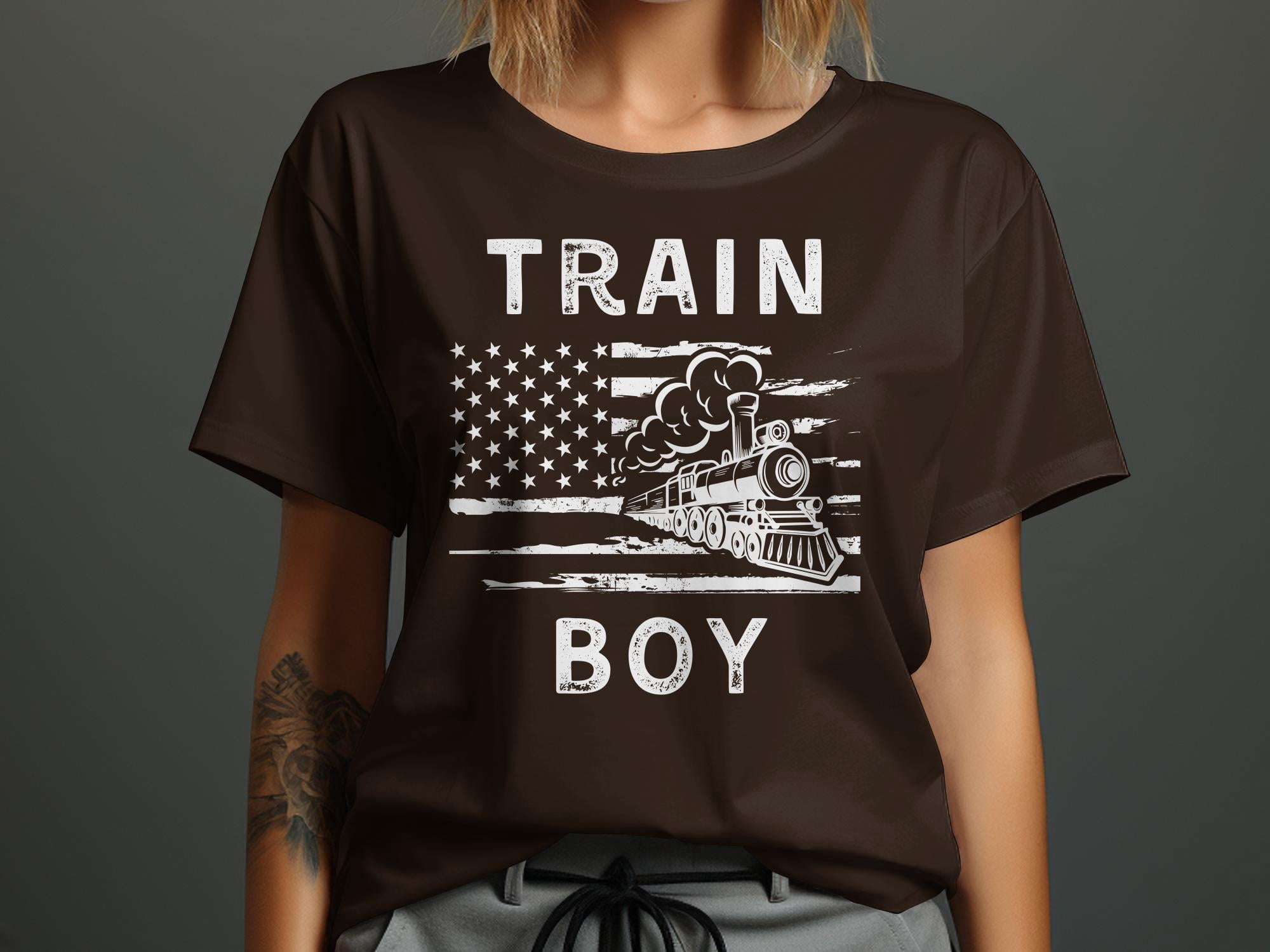 Train Dad Locomotive Tshirt, Fathers Day Gift, Tshirt for Men, Birthday ...