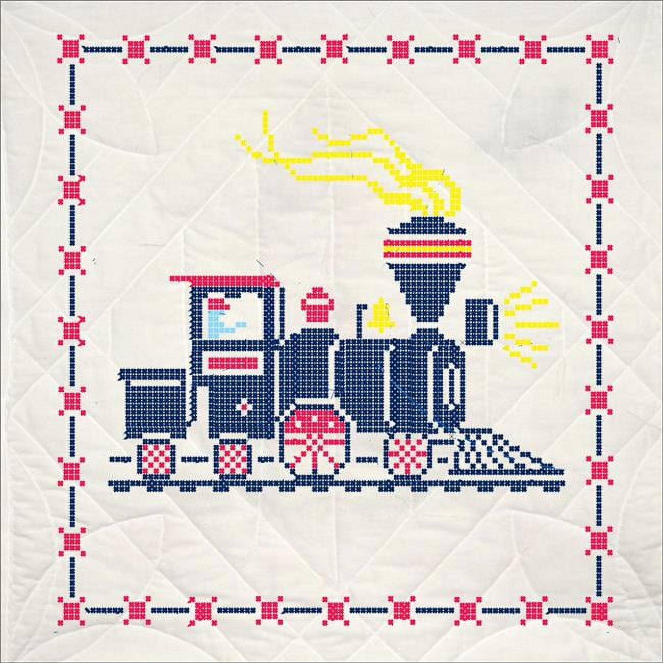 Train Design Quilt Blocks Train - Walmart.com