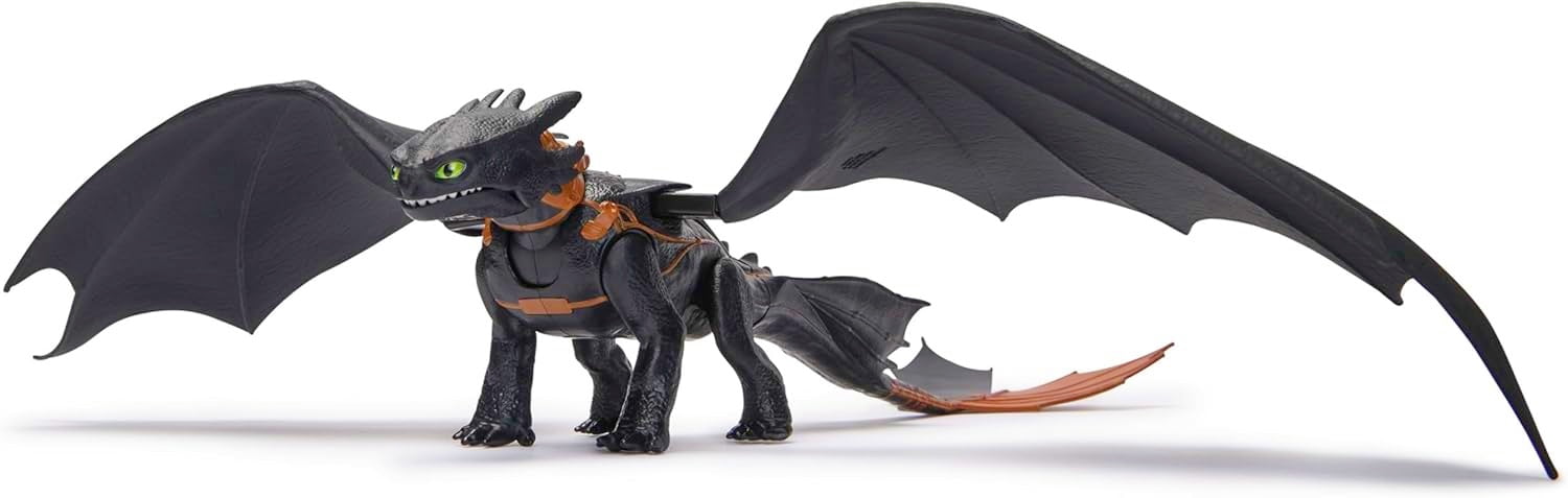 How to Train Your Dragon: 11'' Tall Toothless Action Figure - Fun ...