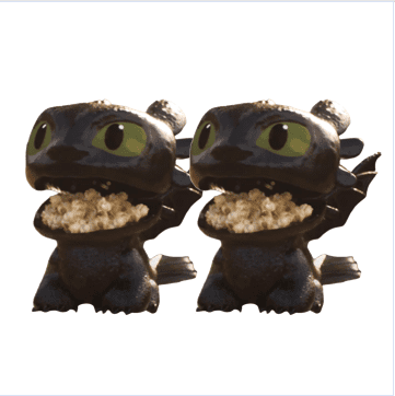 How to Train Your Dragon 2025 on Threads Toothless Popcorn Bucket ...