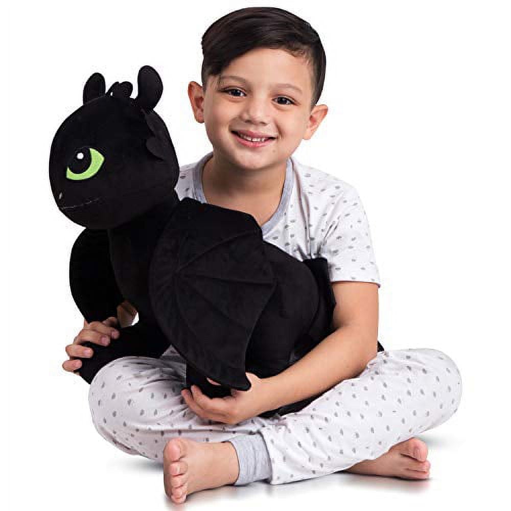 How To Train Your Dragon 3 Toothless Light Fury Plush Doll Kidora Toys ...