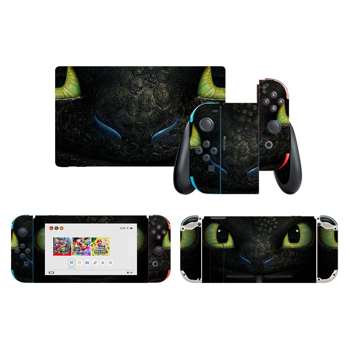 How to Train Your Dragon Game Switch Skin - Anime Cartoon Game Sticker ...