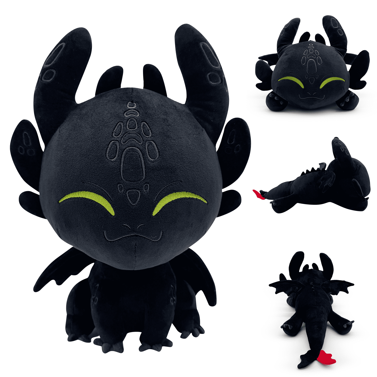 How to Train Your Dragon Movies Plush Toys, Toothless Dragon Night Fury ...