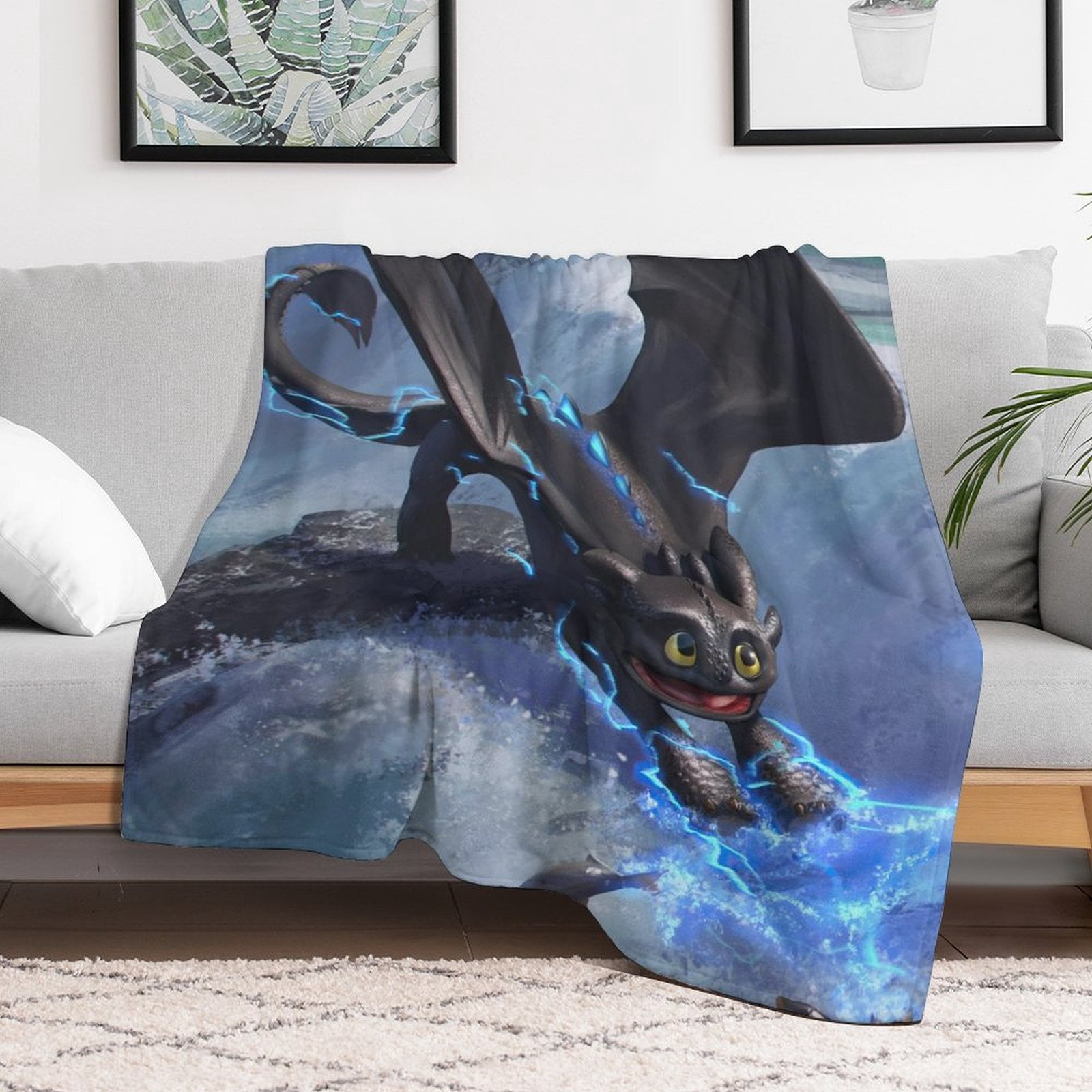 How to Train Your Dragon Queen Size Blanket, Gifts for Girls And Boys ...