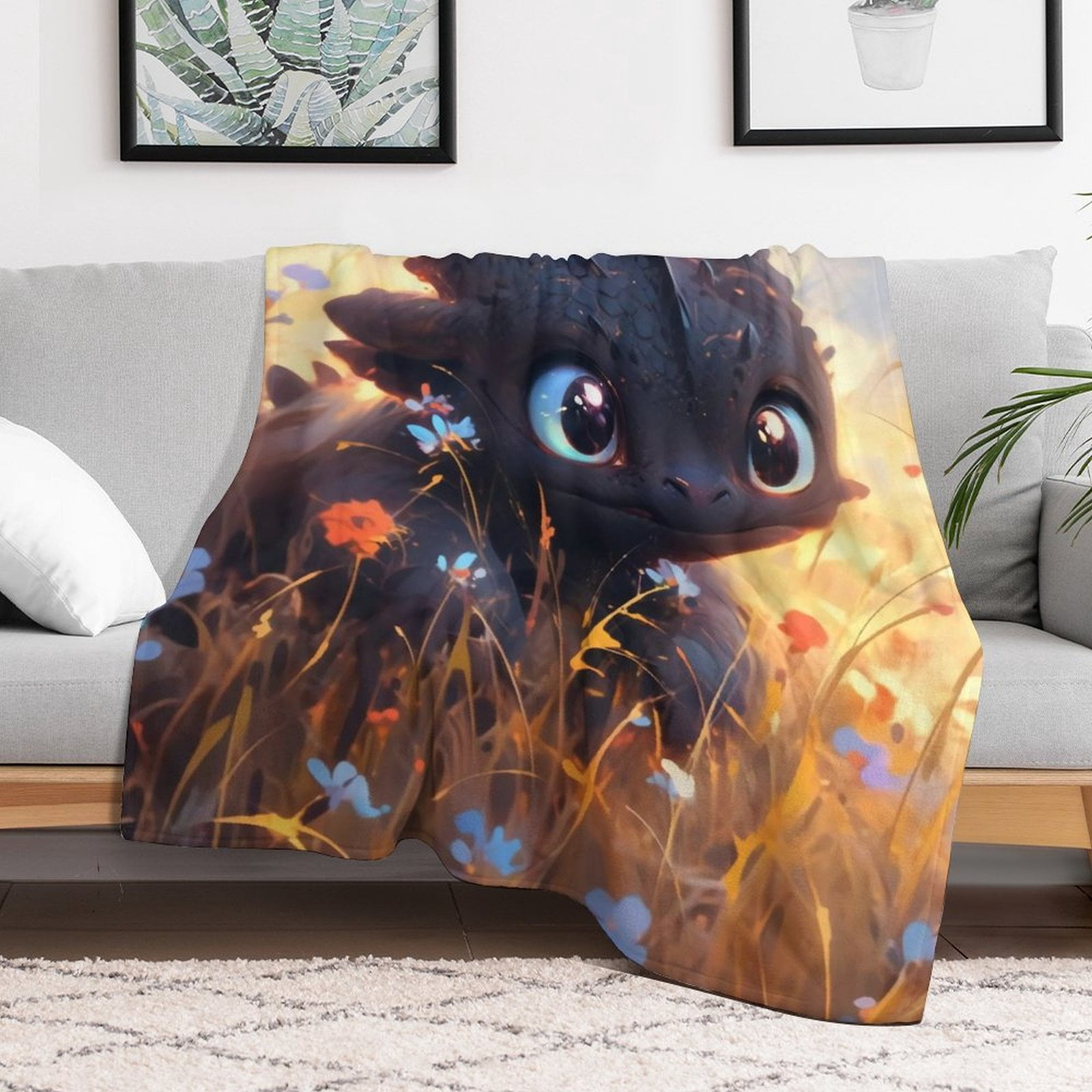 How to Train Your Dragon Queen Size Blanket, Gifts for Girls And Boys ...