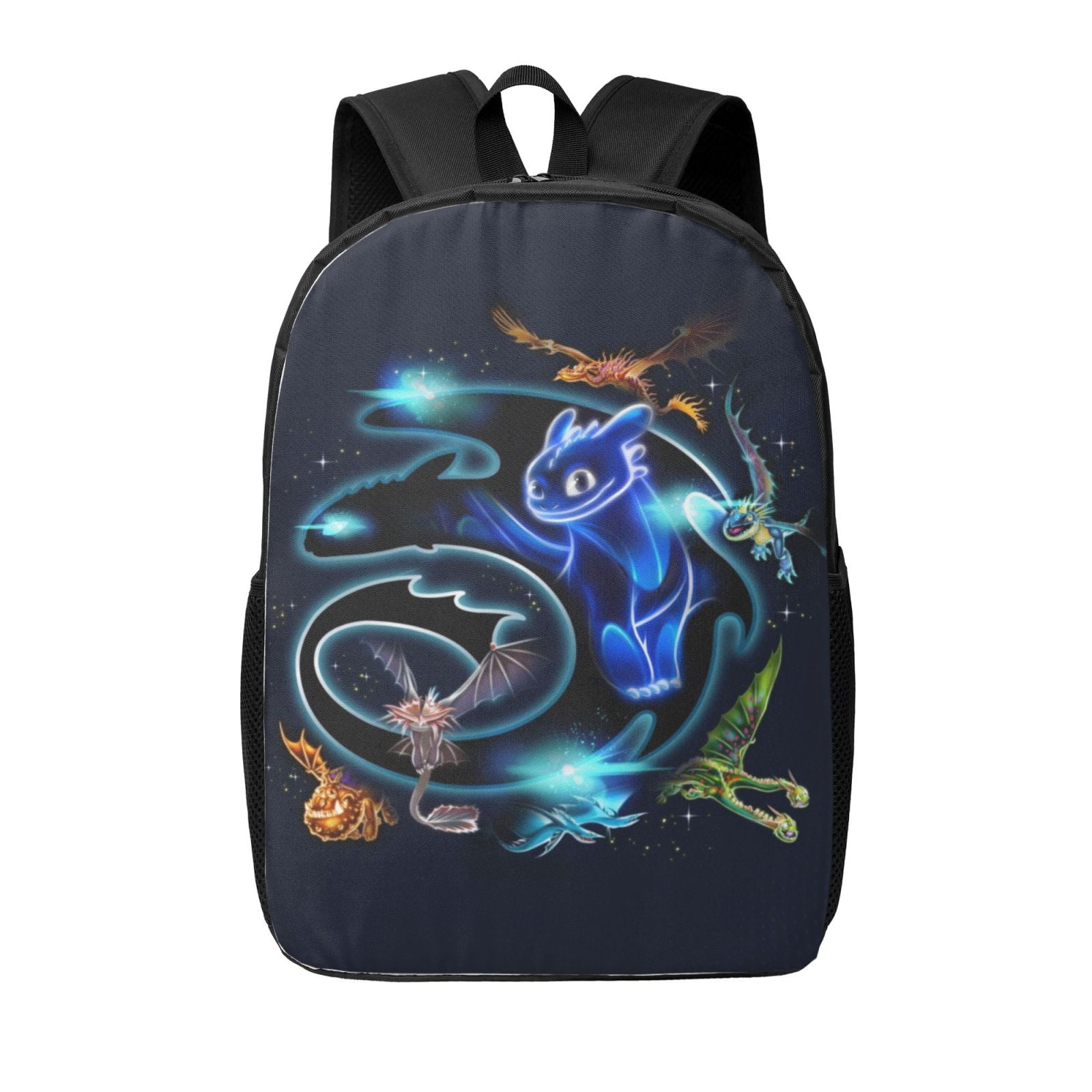 Train Your Dragon Toothless Backpack Cartoon Print Backpack 17 Inch ...