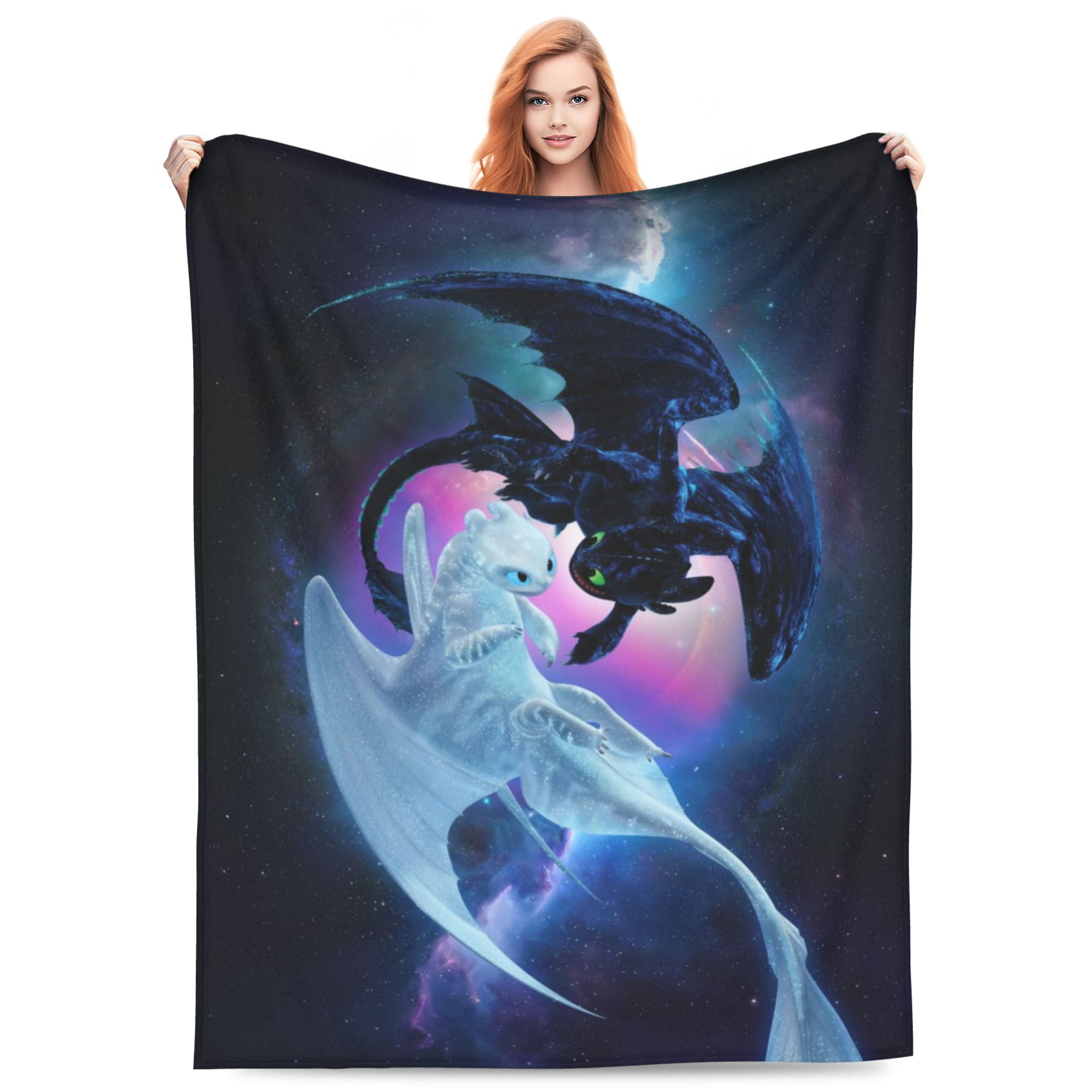 How To Train Your Dragon Toothless Blanket Flannel Fleece Bed Blanket ...