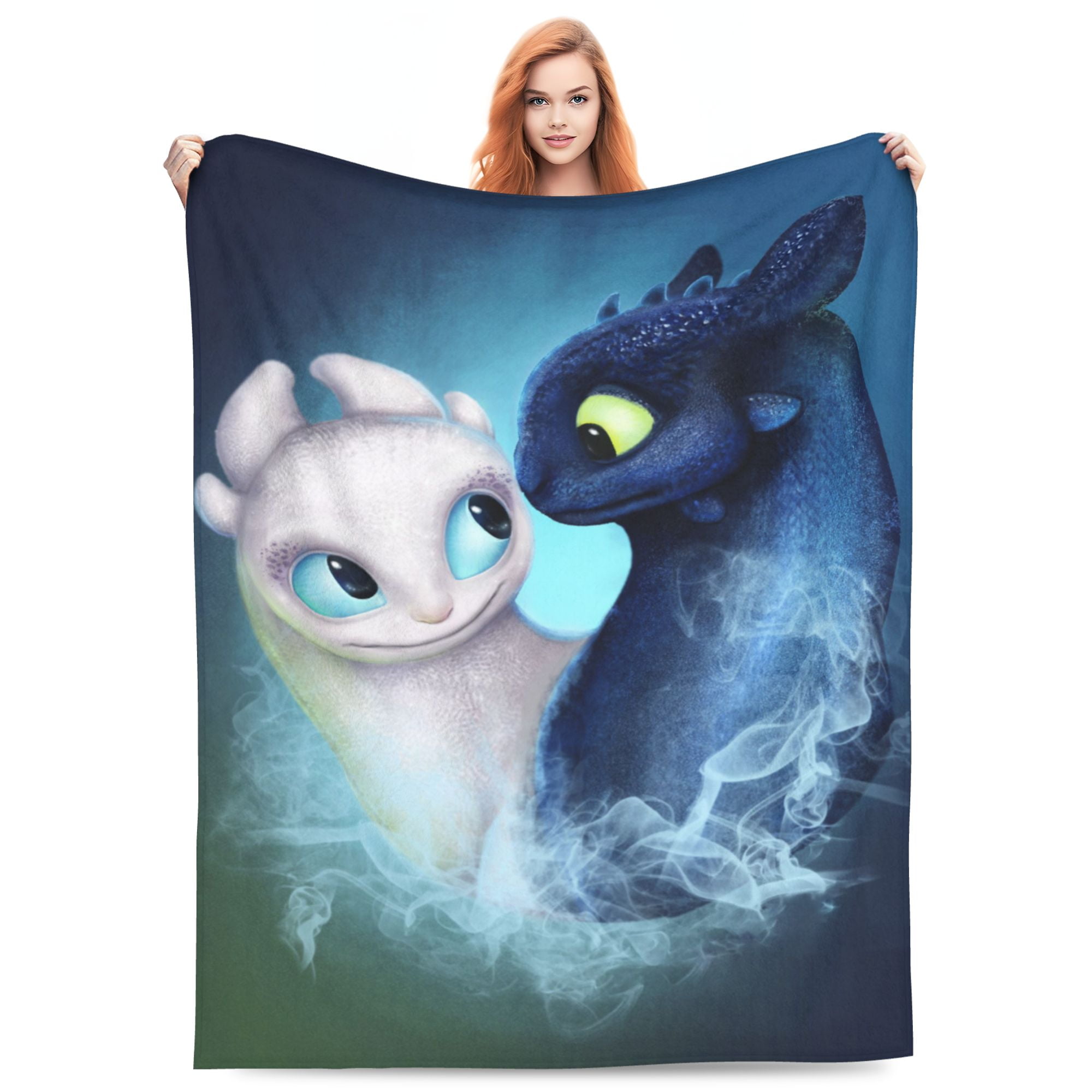 How To Train Your Dragon Toothless Blanket Flannel Fleece Bed Blanket ...