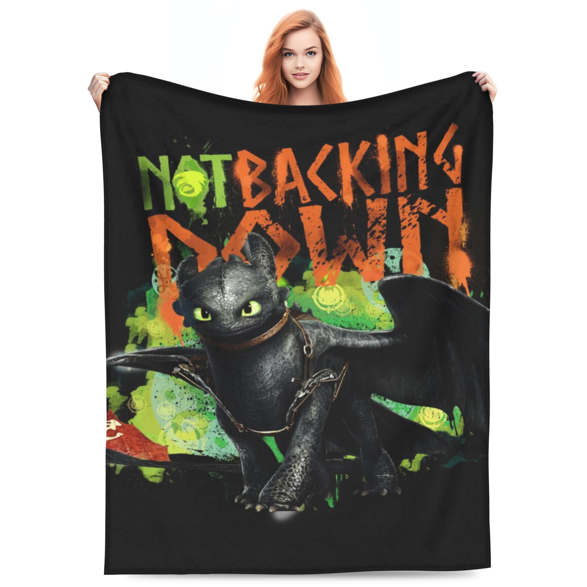 How To Train Your Dragon Toothless Blanket Flannel Fleece Bed Blanket ...
