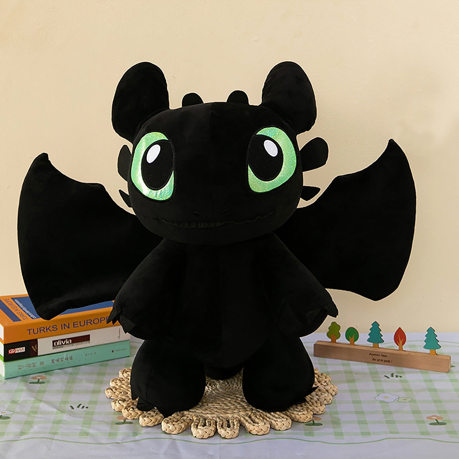 How to Train Your Dragon Toy - 11.8In Night Fury Toothless Plush Toy ...