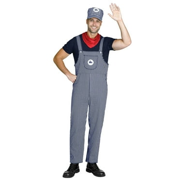 Adult Train Engineer Halloween Costume - Walmart.com