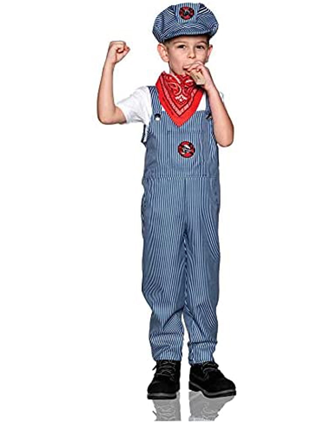 Underwraps Costumes Toddler Train Engineer Costume with Hat and Whistle ...