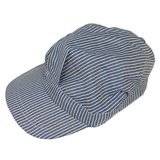 Kids' Blue Train Engineer Hat - Plastic Adjustable Party Costume ...