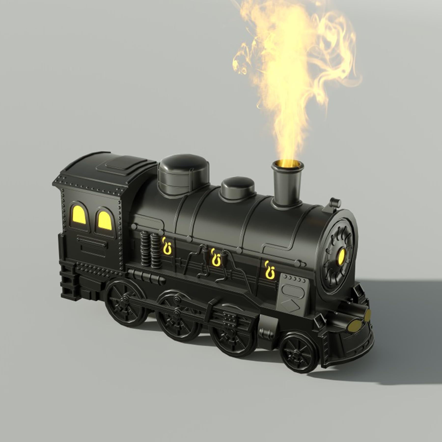 Train Essential Oil Diffuser, 300ml Train Humidifier with Remote ...