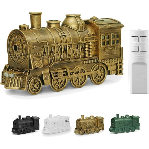 Train Essential Oil Diffuser, 300ml Ultra-Quiet Train Humidifier, Steam ...