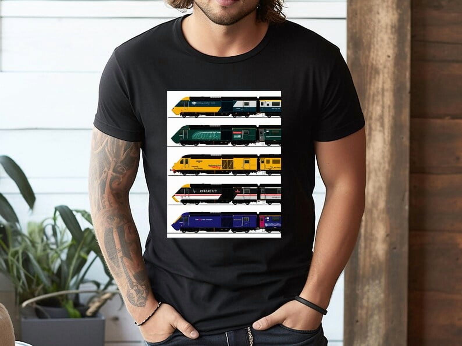 Train Lover, Class 43 INTERCITY 125 Locomotives T-Shirt, Sweatshirt ...