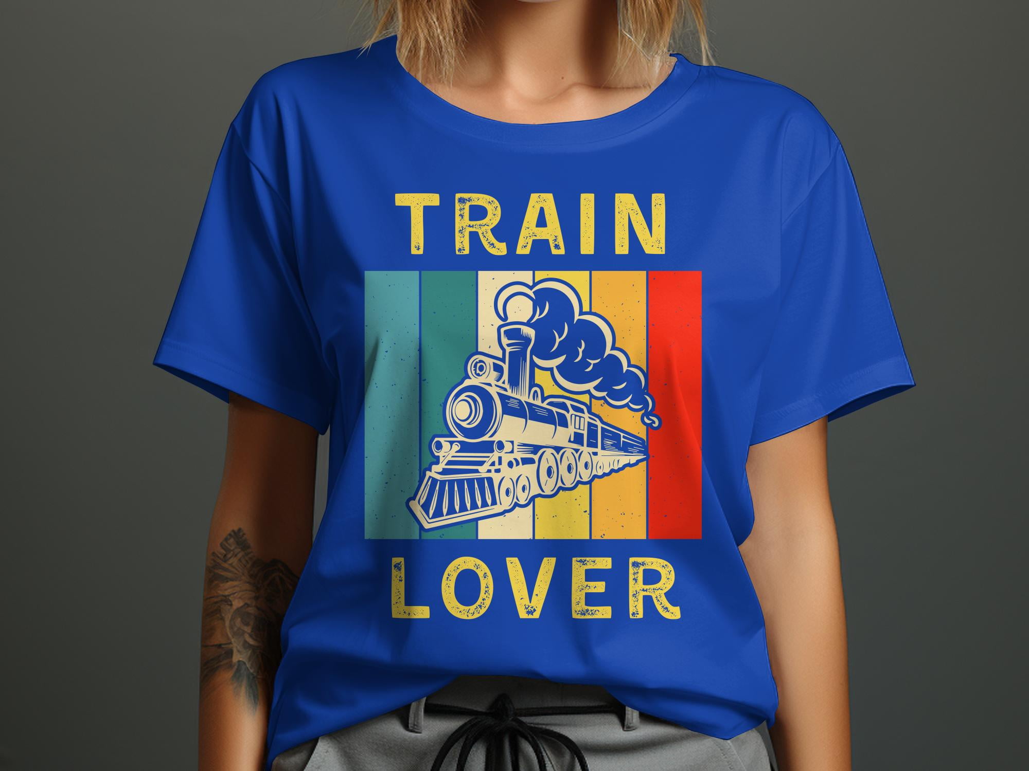 Train Lover Locomotive Tshirt, Mens Womens Train T Shirt, Railroad T ...
