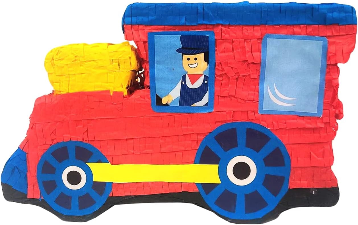 Train Pinata: Exciting Birthday Game for Kids & Train Theme Party ...