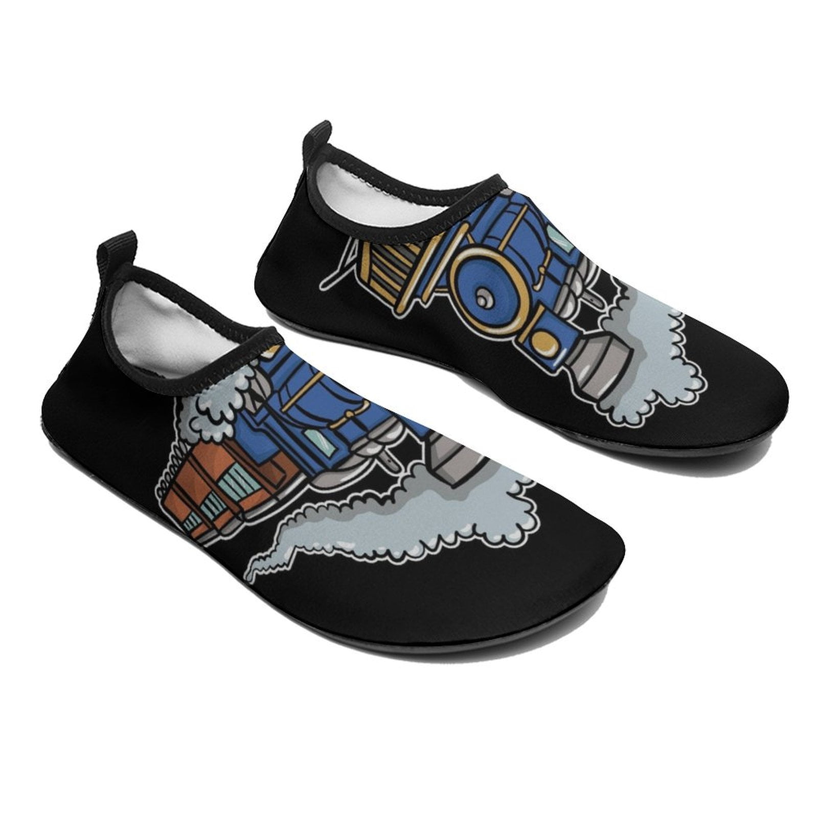 Train Railroad Water Shoes Beach Slip-on Shoes for Men Women Swim Pool ...