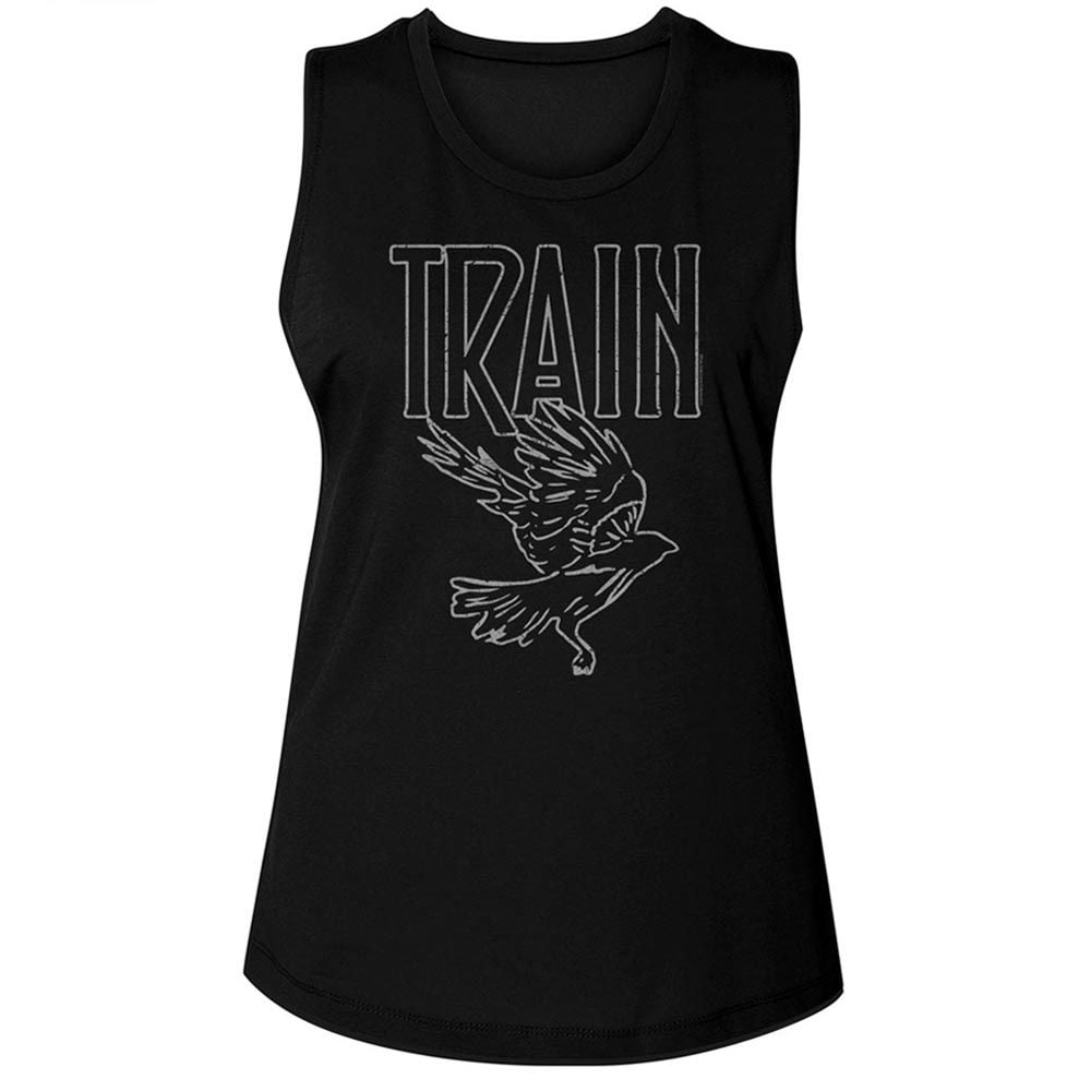 Train Raven Black Women's Muscle Tank Top - Walmart.com