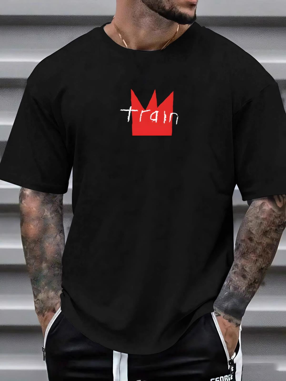 Train Rock Band Pat Monahan Pop Music Fan Art Unisex Tee V60129, for ...
