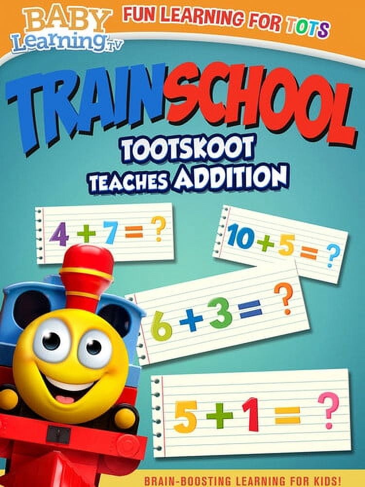 Train School: TootSkoot Teaches Addition (DVD), Wownow, Animation ...
