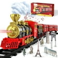 Train Set for Boys 3-5, Electric Train Tracks Set for Toddlers 2-4 Year ...