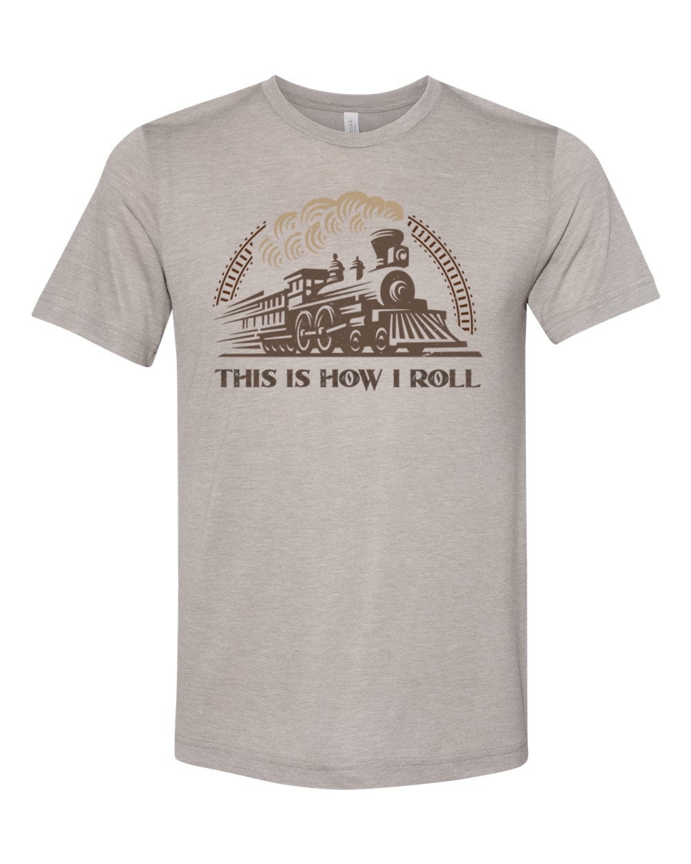 Train Shirt, Locomotive Shirt, This Is How I Roll, Train Gift, Unisex ...