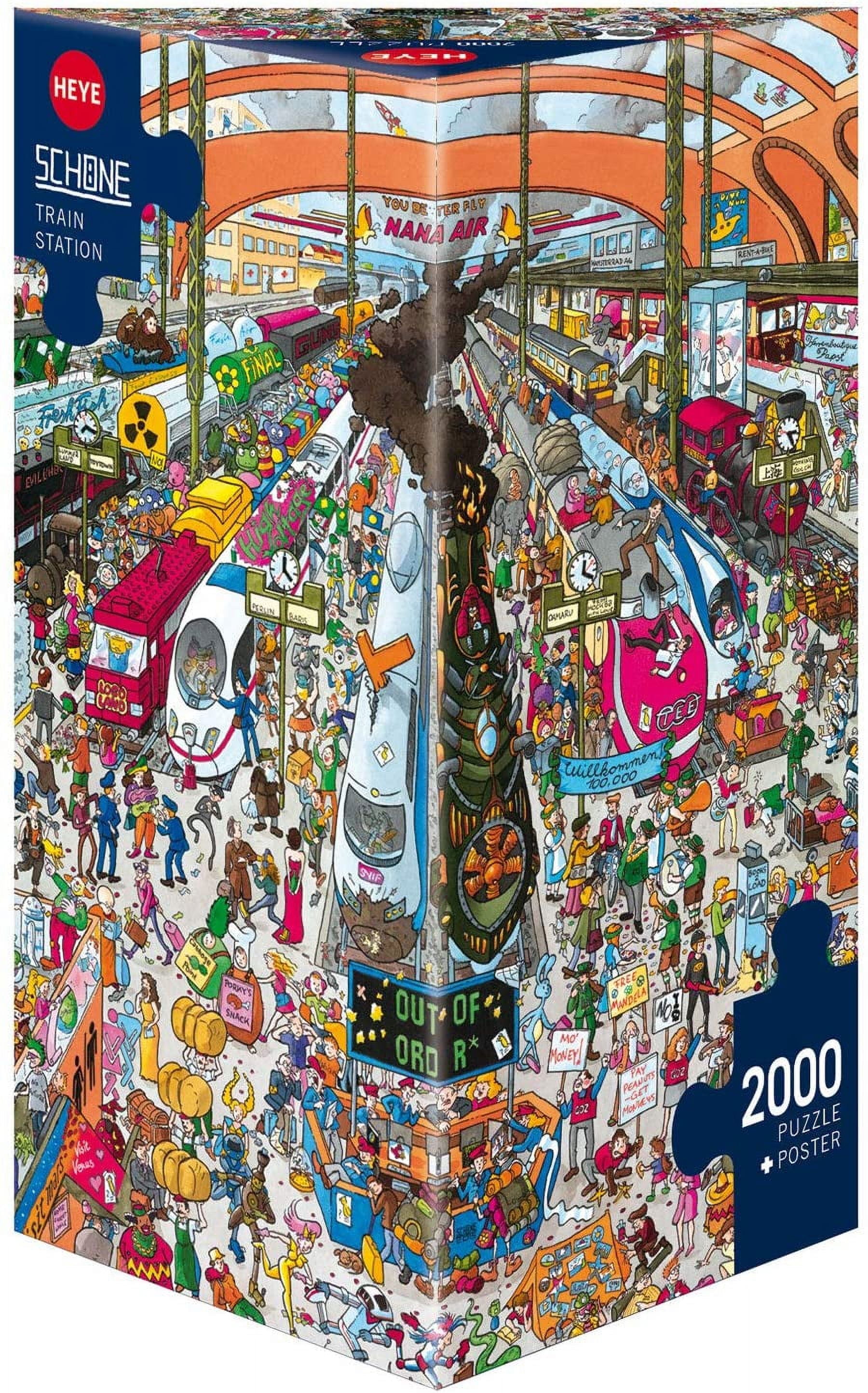 Train Station 2000-Piece Puzzle - Walmart.com