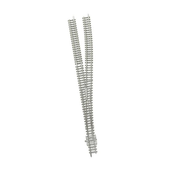 Train Track Turnout N Scale Rail Connection White Copper Construction ...