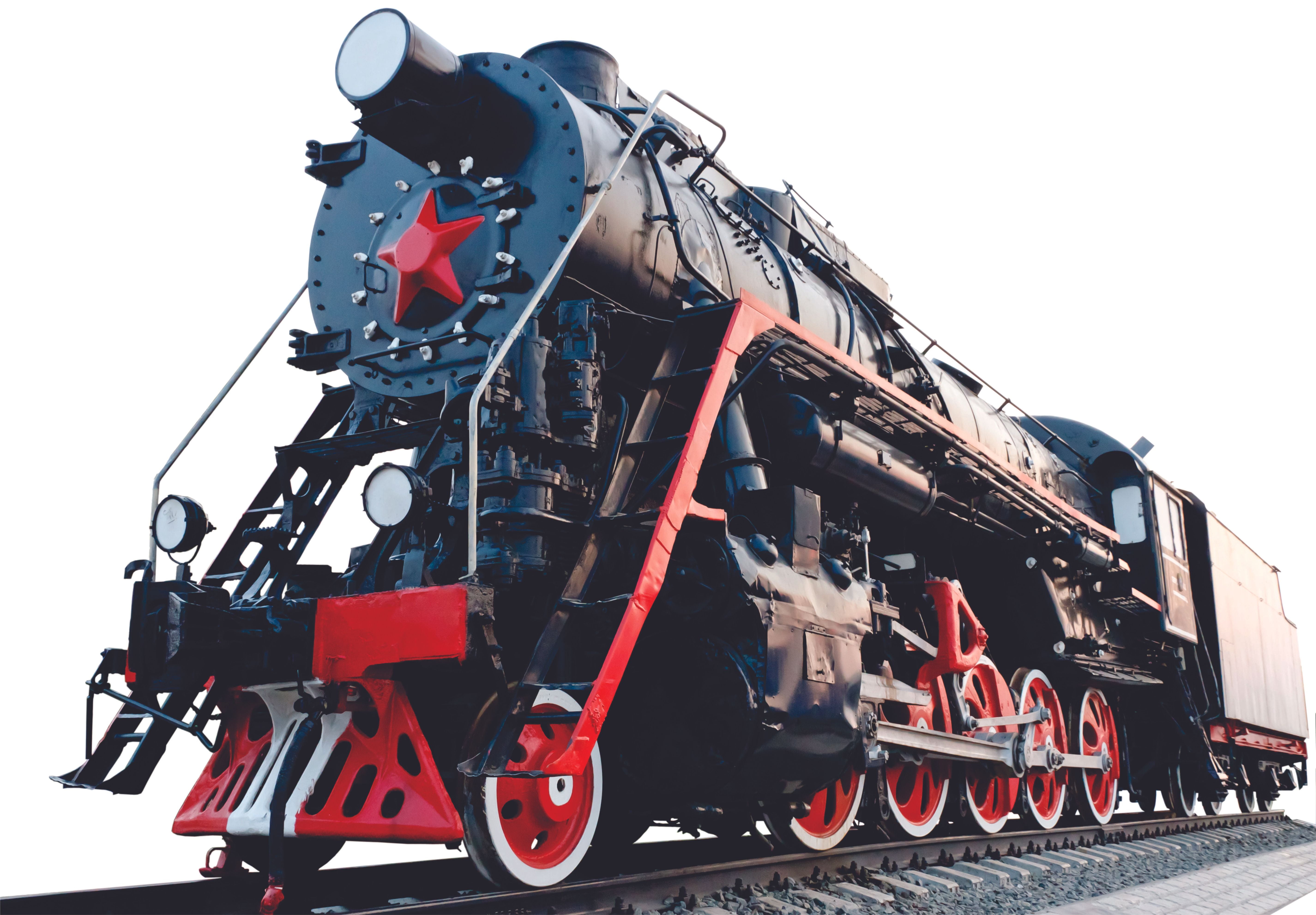 Train Trains Railroad Railroads Image Customized Wall Decal - Custom ...