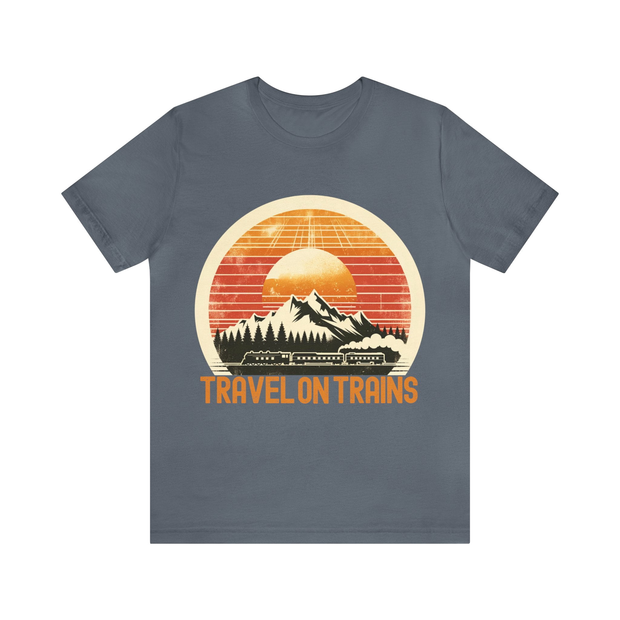Train Travel Shirt, Train Enthusiast, Travel, Vacation, Locomotive ...