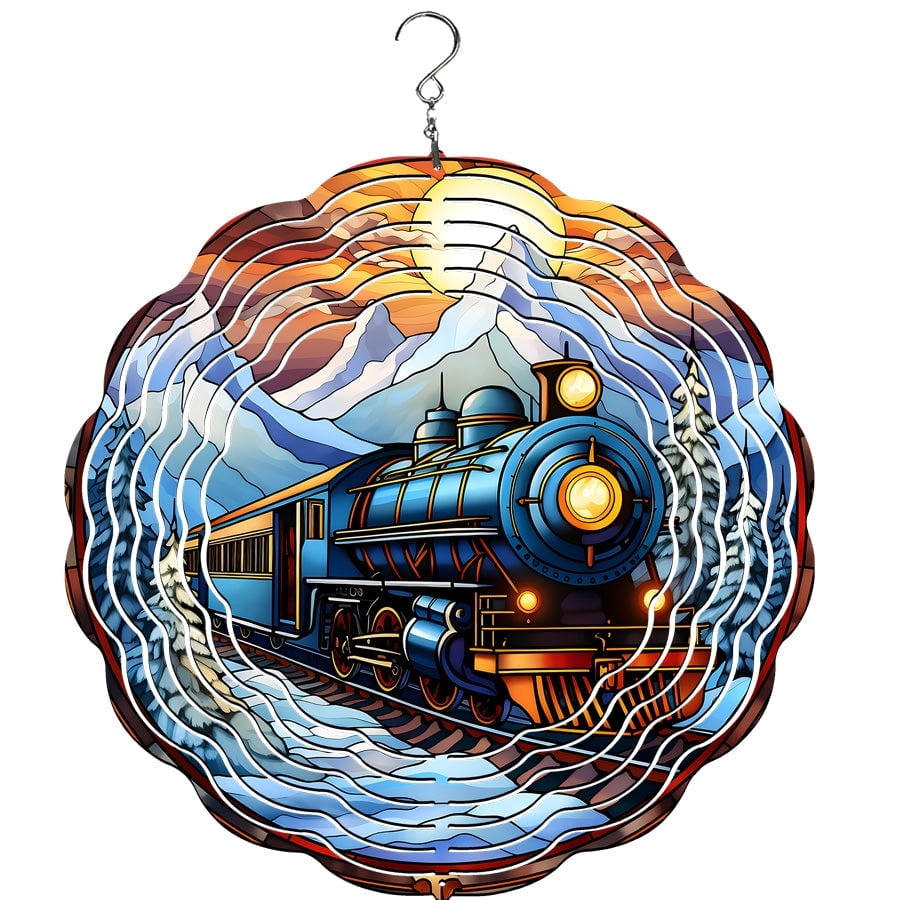 Train Wind Spinner, Garden Décor, Yard Décor, Porch Decor - Walmart.com