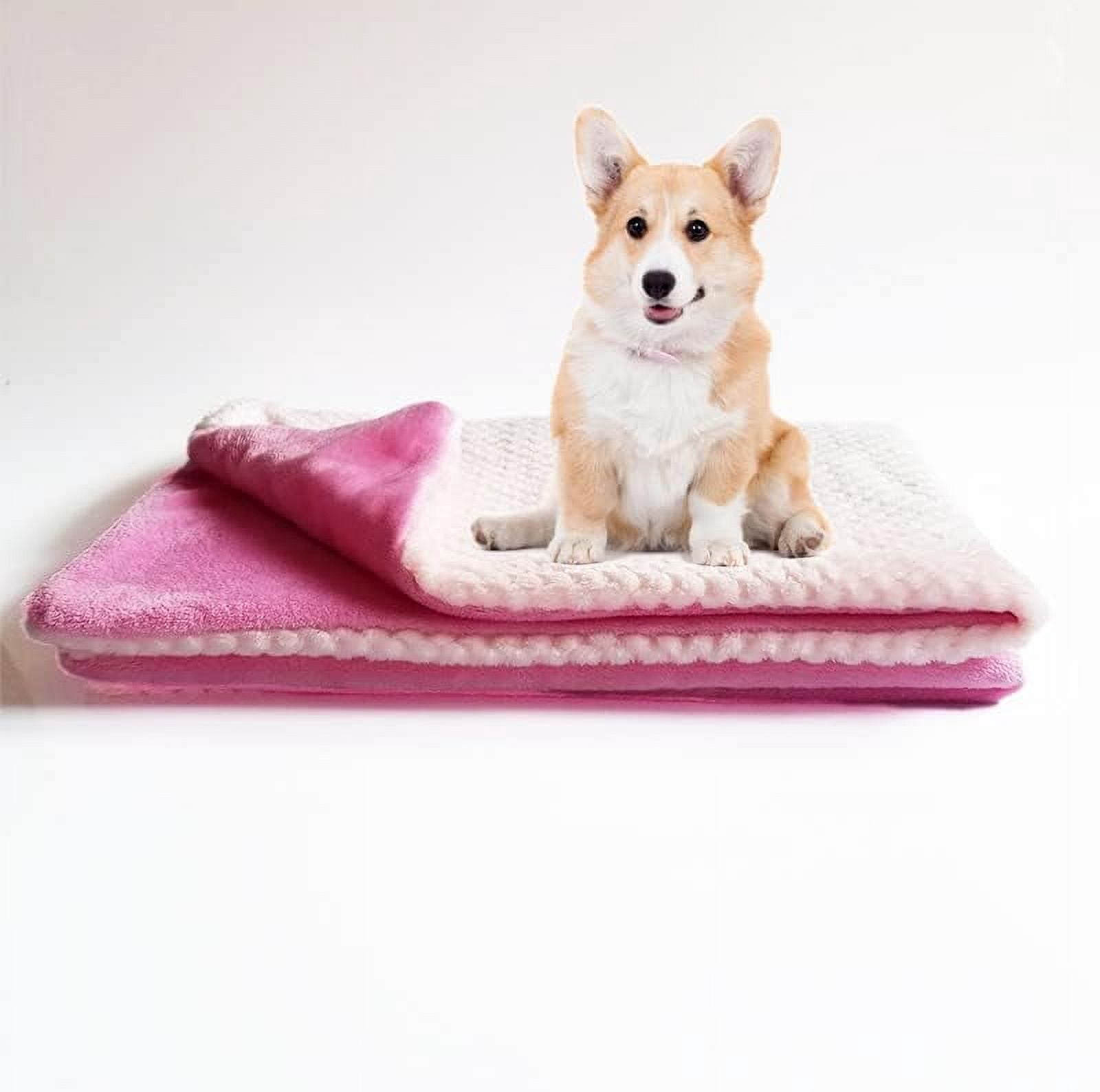 TrainPro Premium Fluffy Fleece Dog, Puppy or Kitty Blanket. Soft and ...