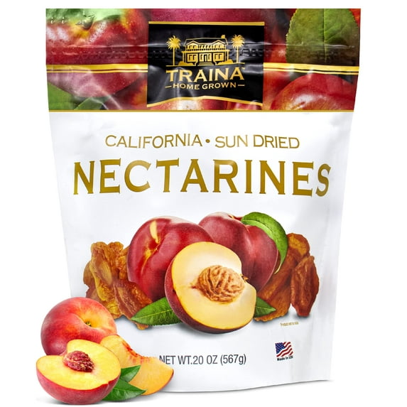 Traina Home Grown California AIF9 Sun Dried Nectarines - Healthy & Non ...